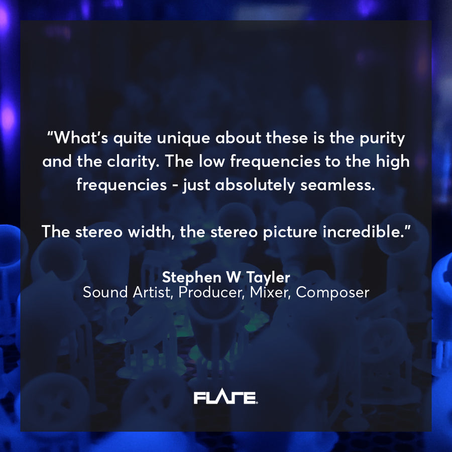 E-PROTOTYPE Earphones | Mirror Image Sound™ – Flare Audio Ltd